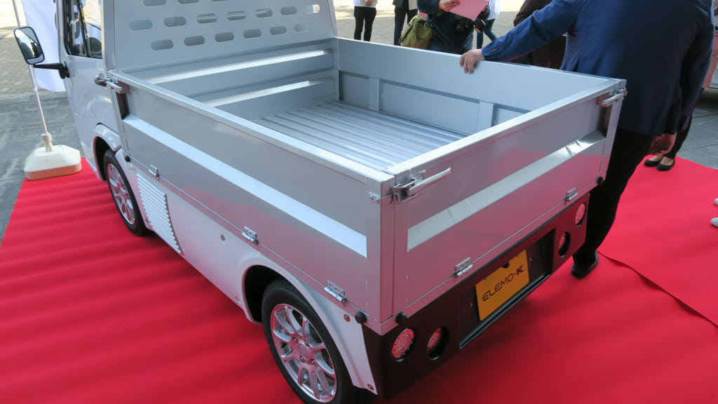 HW ELECTROが軽トラEV『ELEMO-K』を世界初公開＆受注開始 | EVsmartブログ