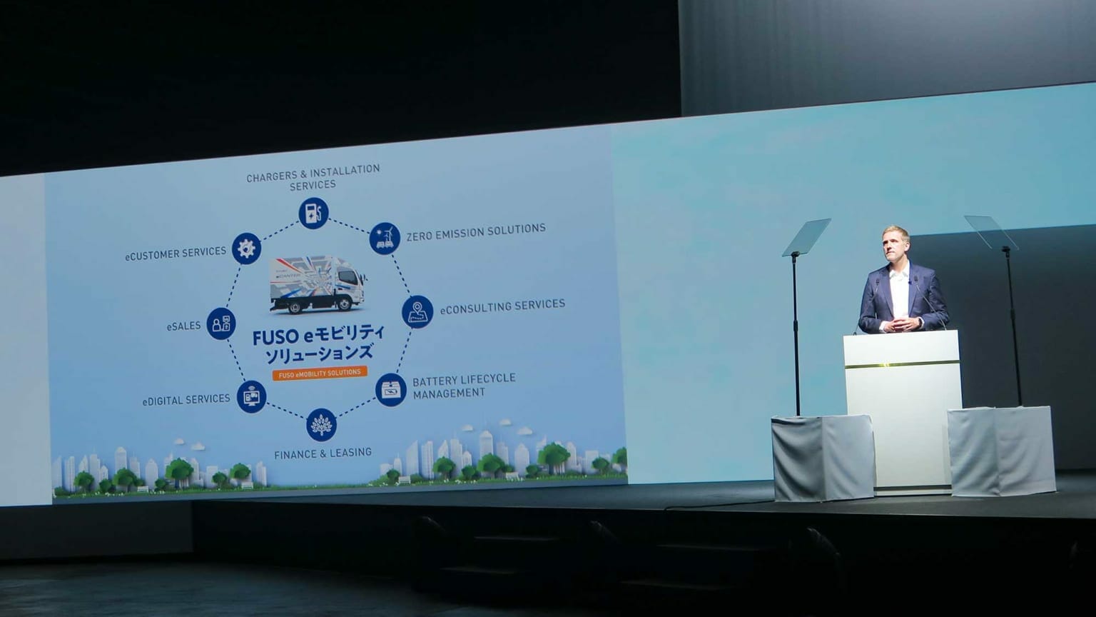 三菱ふそうが新型EVトラック『eCanter』を発表〜脱炭素支援ソリューションも提供 | EVsmartブログ