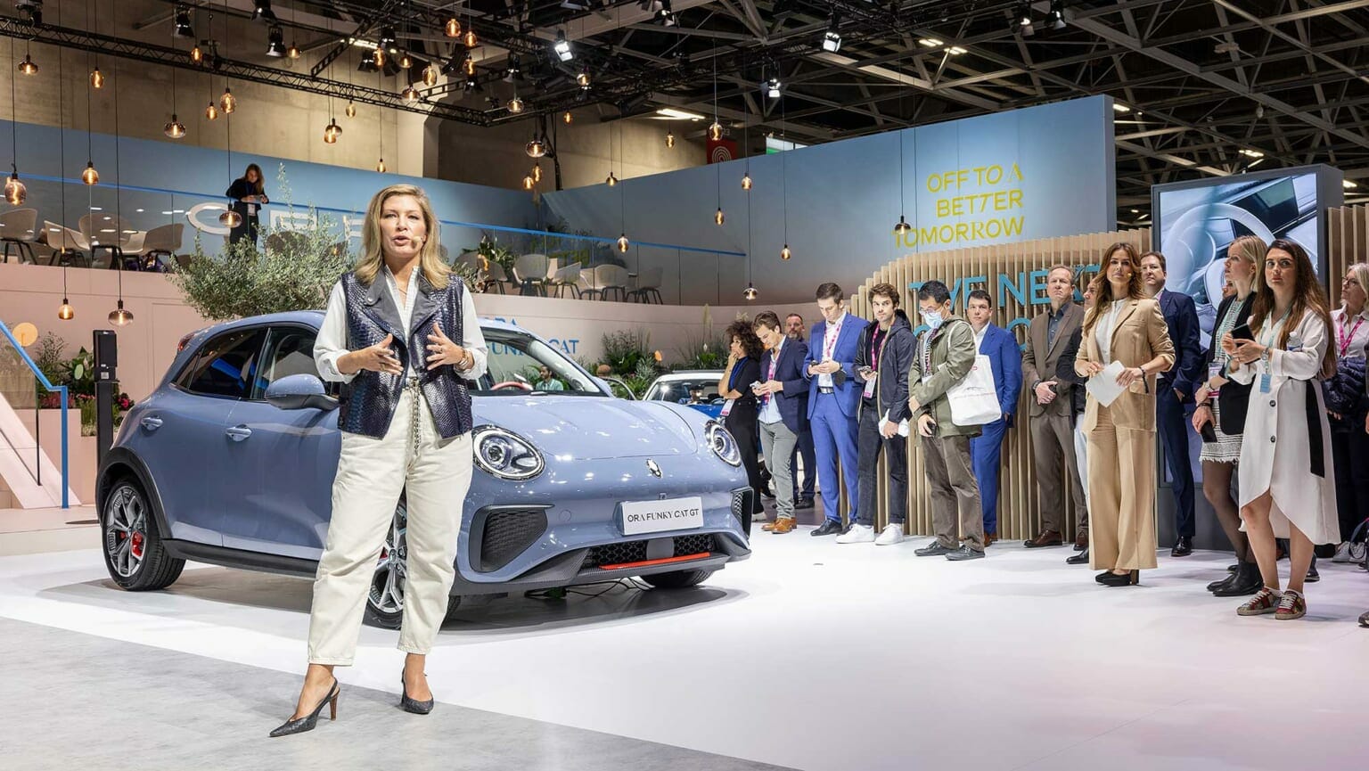 パリモーターショー2022レポート【02】長城汽車（GWM）の大衆車EV『ORA』も欧州進出 | EVsmartブログ