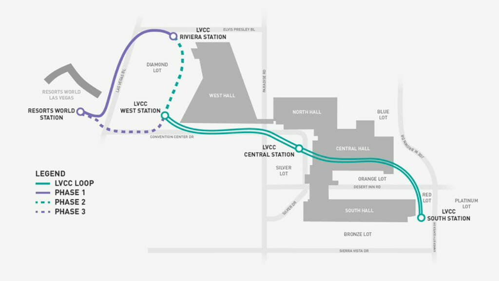 新ルートが開通した『VEGAS LOOP』に試し乗り〜空港直結の路線ももうすぐ着工予定 | EVsmartブログ