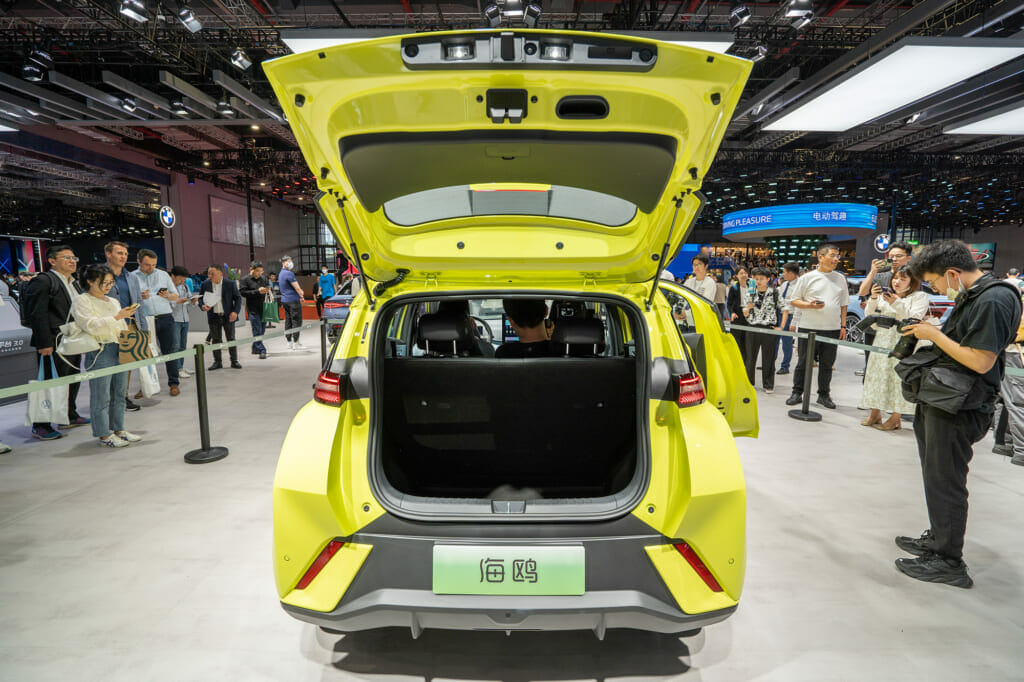 BYDのコンパクトEV 『SEAGULL』とスーパーカー『U9』に注目！【上海モーターショー2023】 | EVsmartブログ