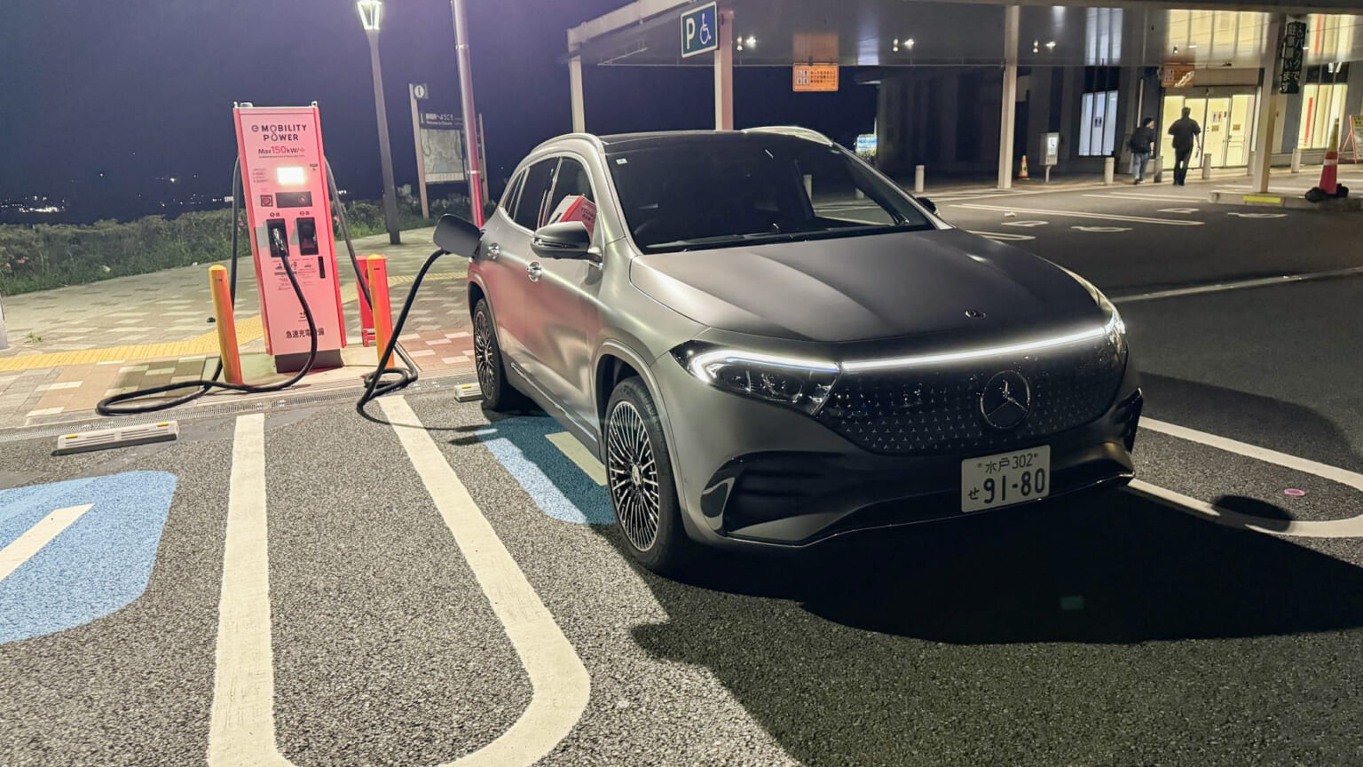 東名300km電費検証【08】『EQA 250 +』～80km/h巡航なら約540km走破の実力を確認 | EVsmartブログ