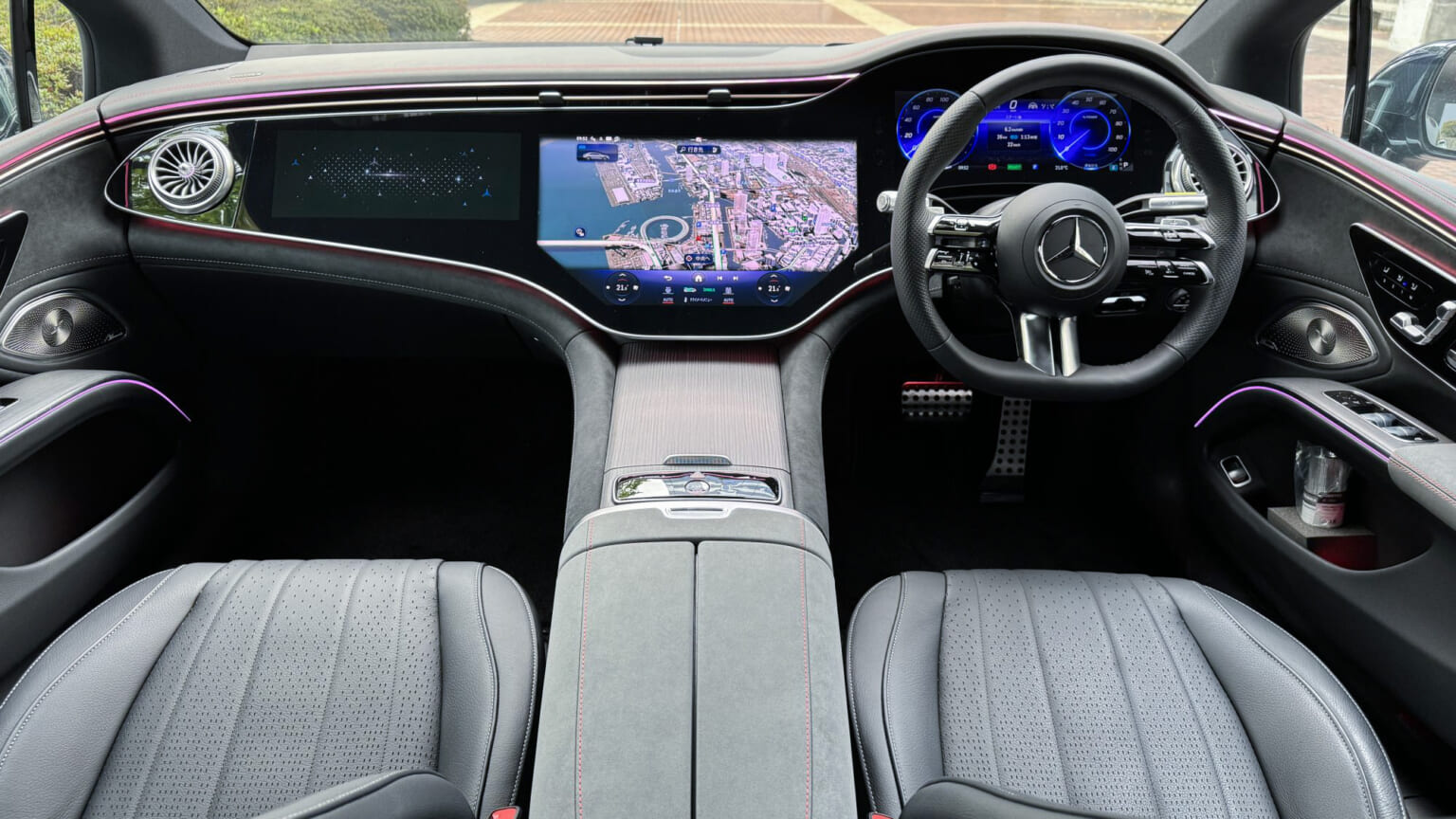 EQS 450＋試乗レポート／EV専用プラットフォームで実現した最上位モデルの実力 | EVsmartブログ