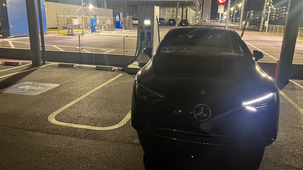 メルセデス・ベンツ『EQE 350＋』で東北一周1300km【前編】高級EVの実用性能をチェック | EVsmartブログ