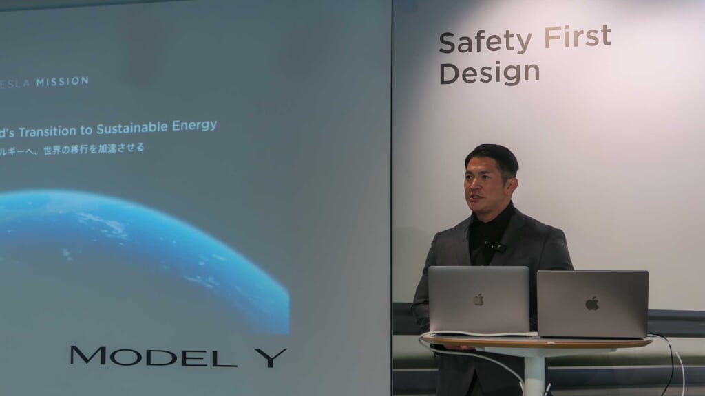 テスラ新型モデルYを日本国内初公開／新宿のストアで2月1日まで展示 | EVsmartブログ