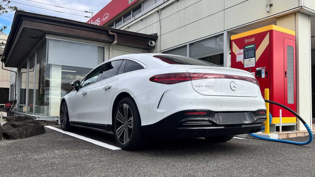 新型『EQS450＋』で弾丸四国遠征【前編】高出力急速充電器活用テクニック（上級者向け） | EVsmartブログ