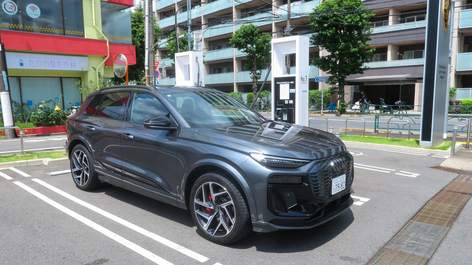 アウディの高級EV『SQ6 e-tron』東京＝兵庫【往路編】片道約600km無充電走破に成功はしたけれど…… | EVsmartブログ